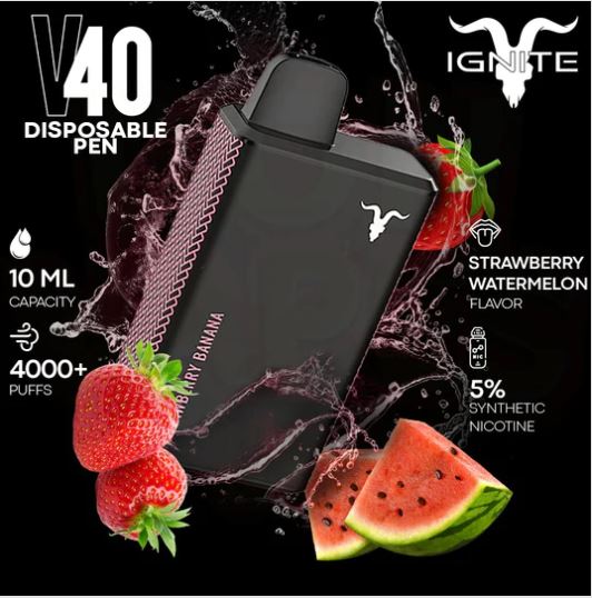IGNITE - V40 4000 Puffs Disposable Vape | Ignite Dubai | Vape Delivery